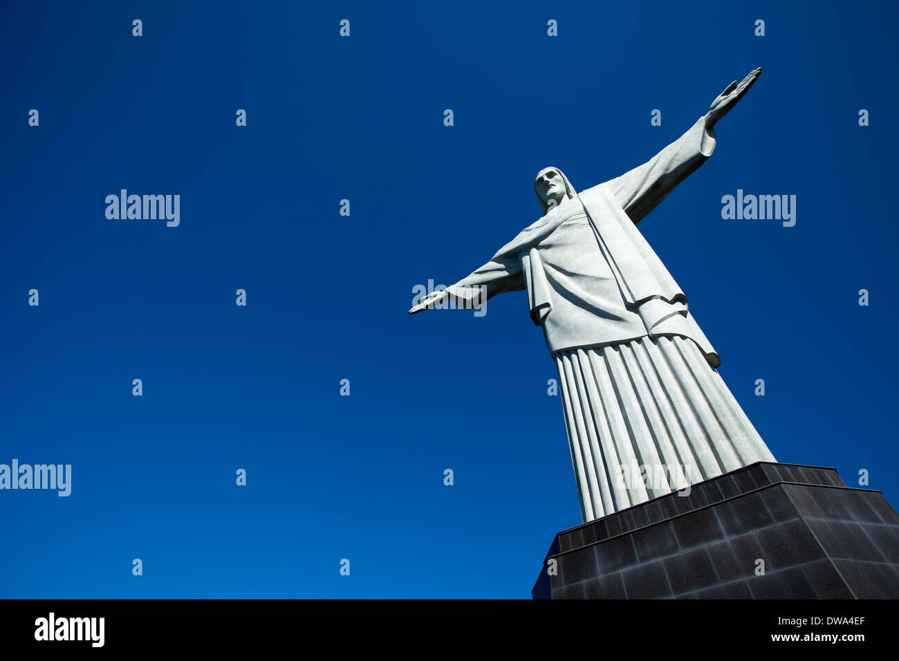 Christ the Redeemer statue in Rio de Janeiro in Brazil Stock Photo - Alamy