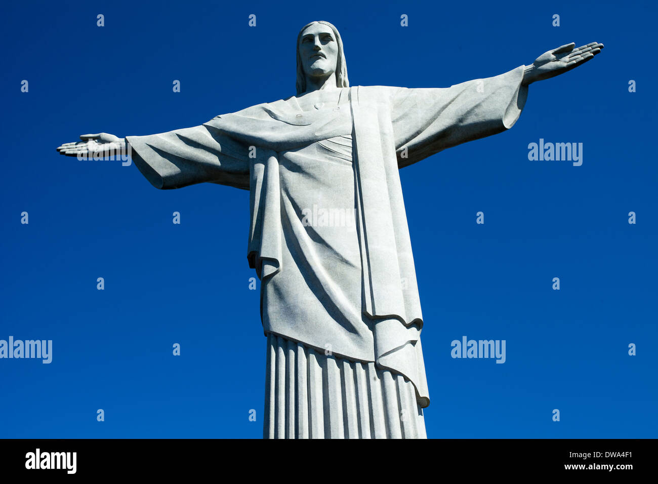 Christ the Redeemer statue in Rio de Janeiro in Brazil Stock Photo - Alamy