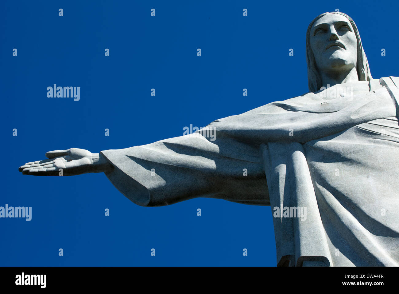 Christ the Redeemer statue in Rio de Janeiro in Brazil Stock Photo - Alamy
