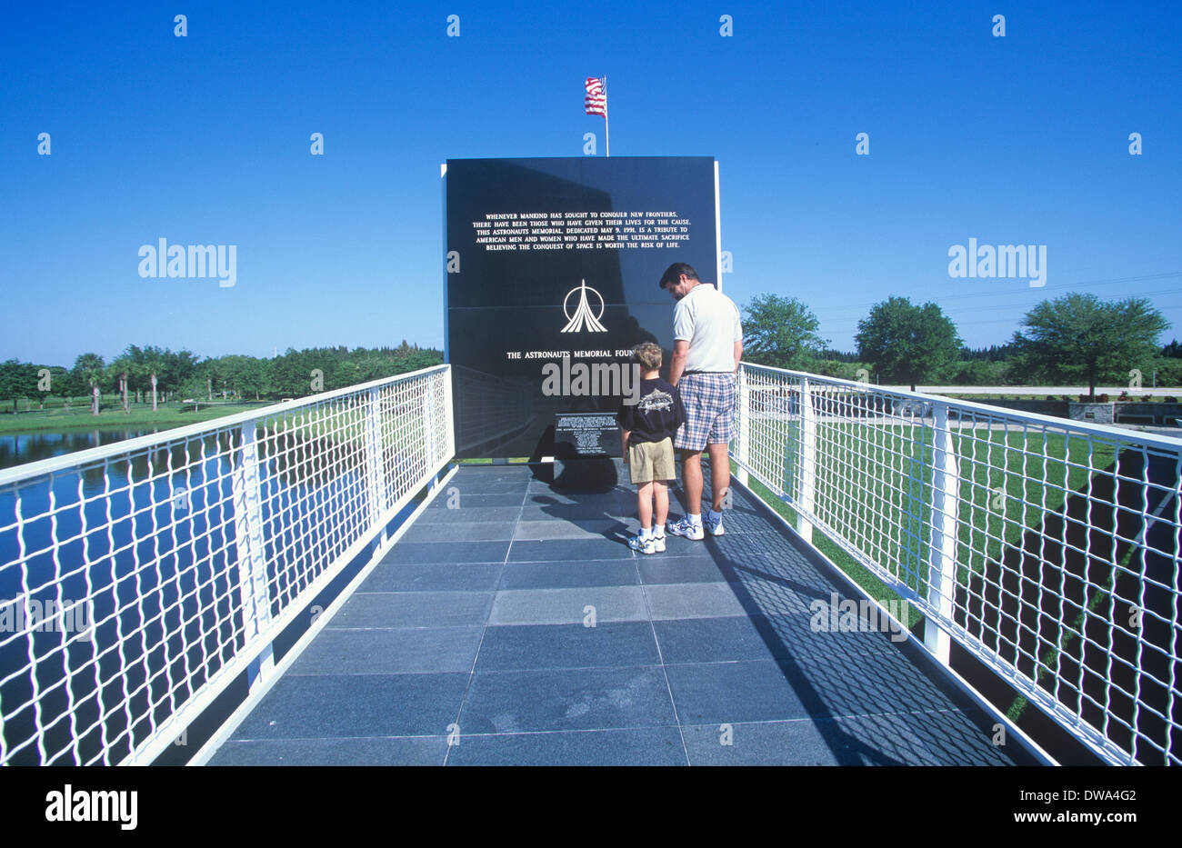 The Astronauts Memorial, a monument to astronauts lost during space ...