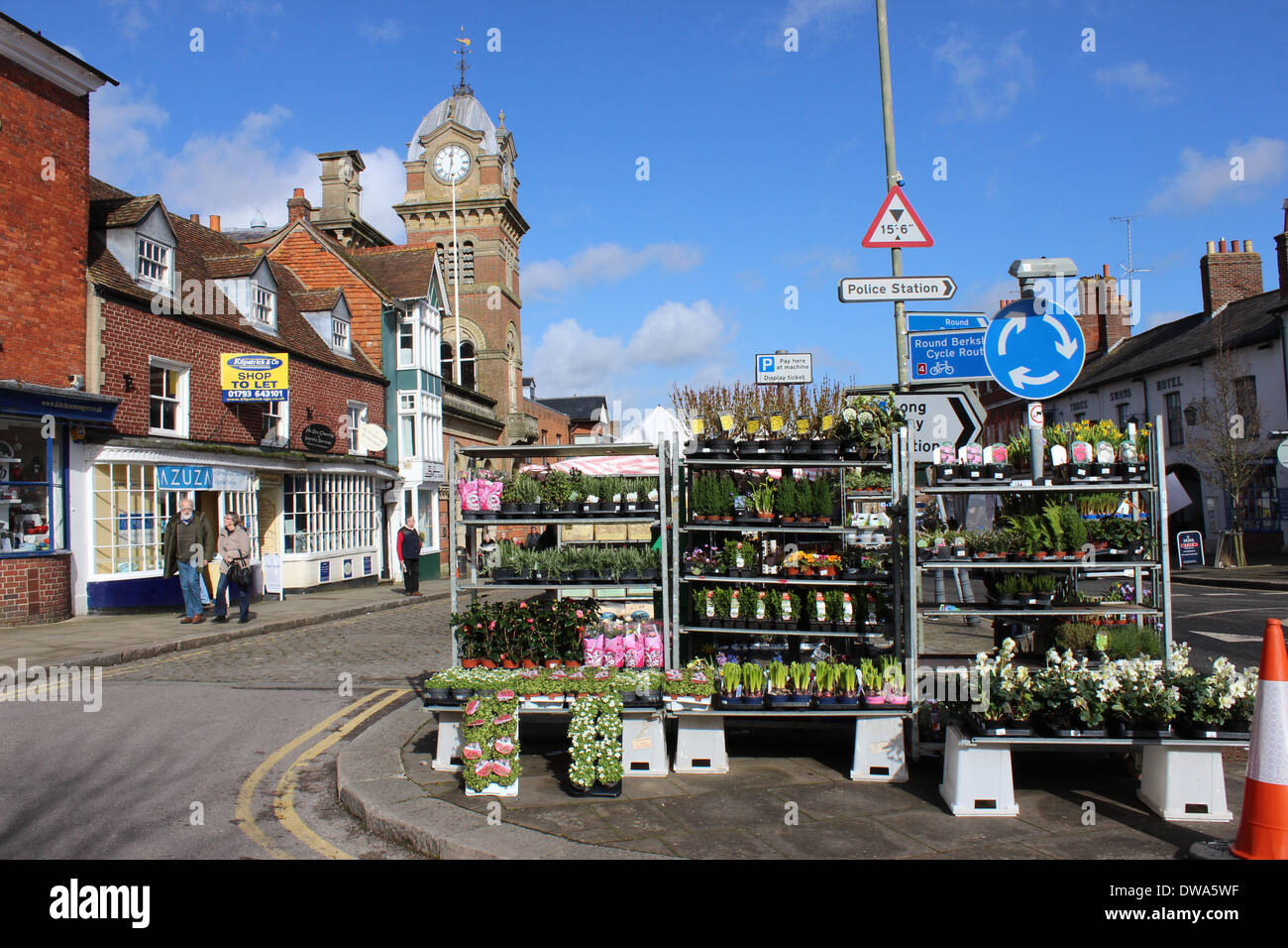 Typical english market town hi-res stock photography and images - Alamy