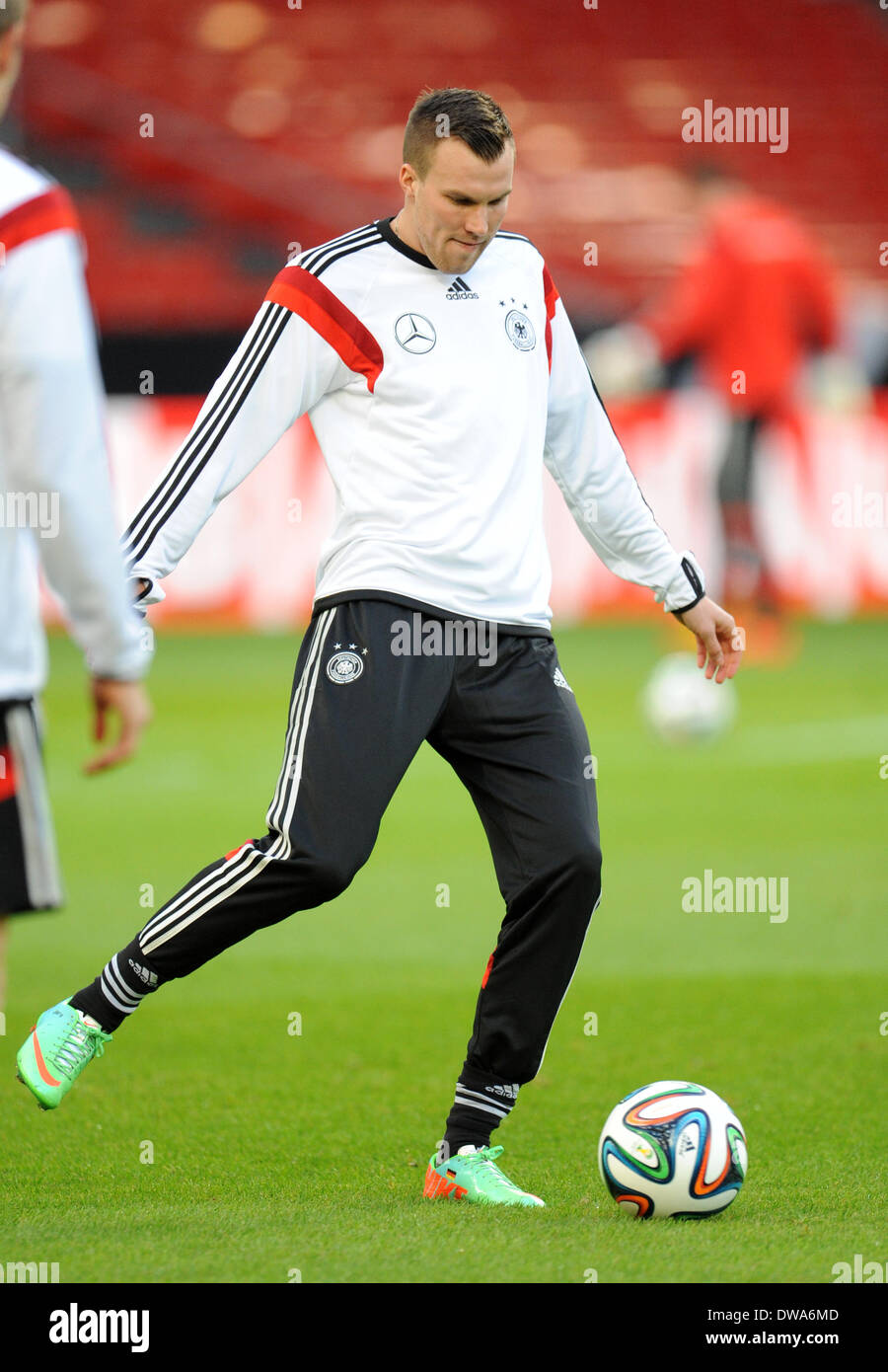 Stuttgart, Germany. 04th Mar, 2014. German national soccer player Kevin Grosskreutz during the ...