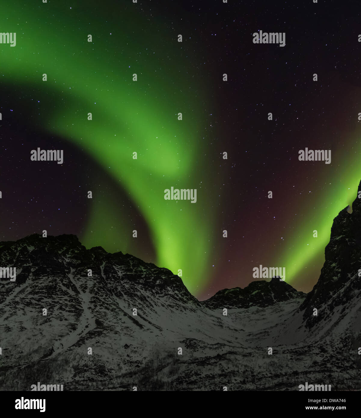 Northern lights corona aurora borealis hi-res stock photography and ...