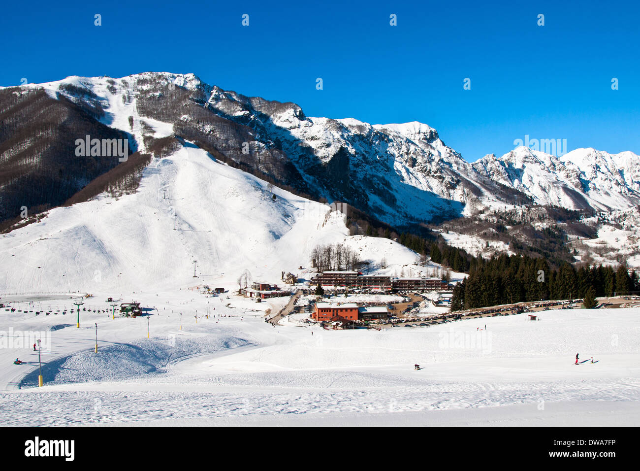 Italy, Recoaro Mille Stock Photo - Alamy