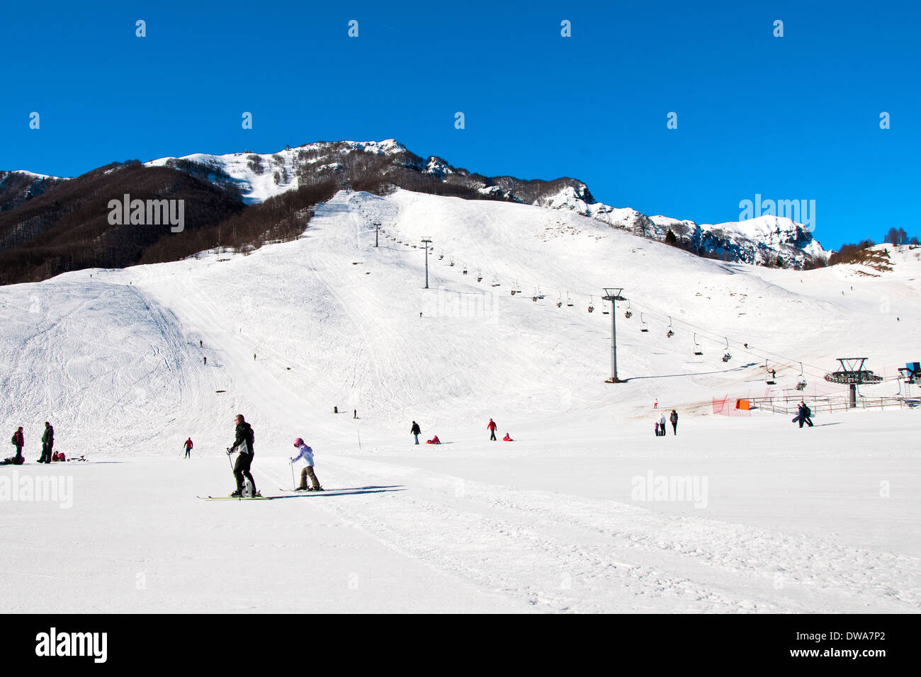 Italy, Recoaro Mille Stock Photo - Alamy