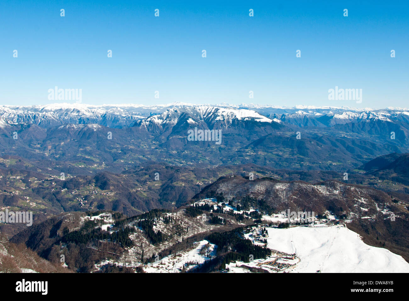 Italy, Recoaro Mille Stock Photo - Alamy