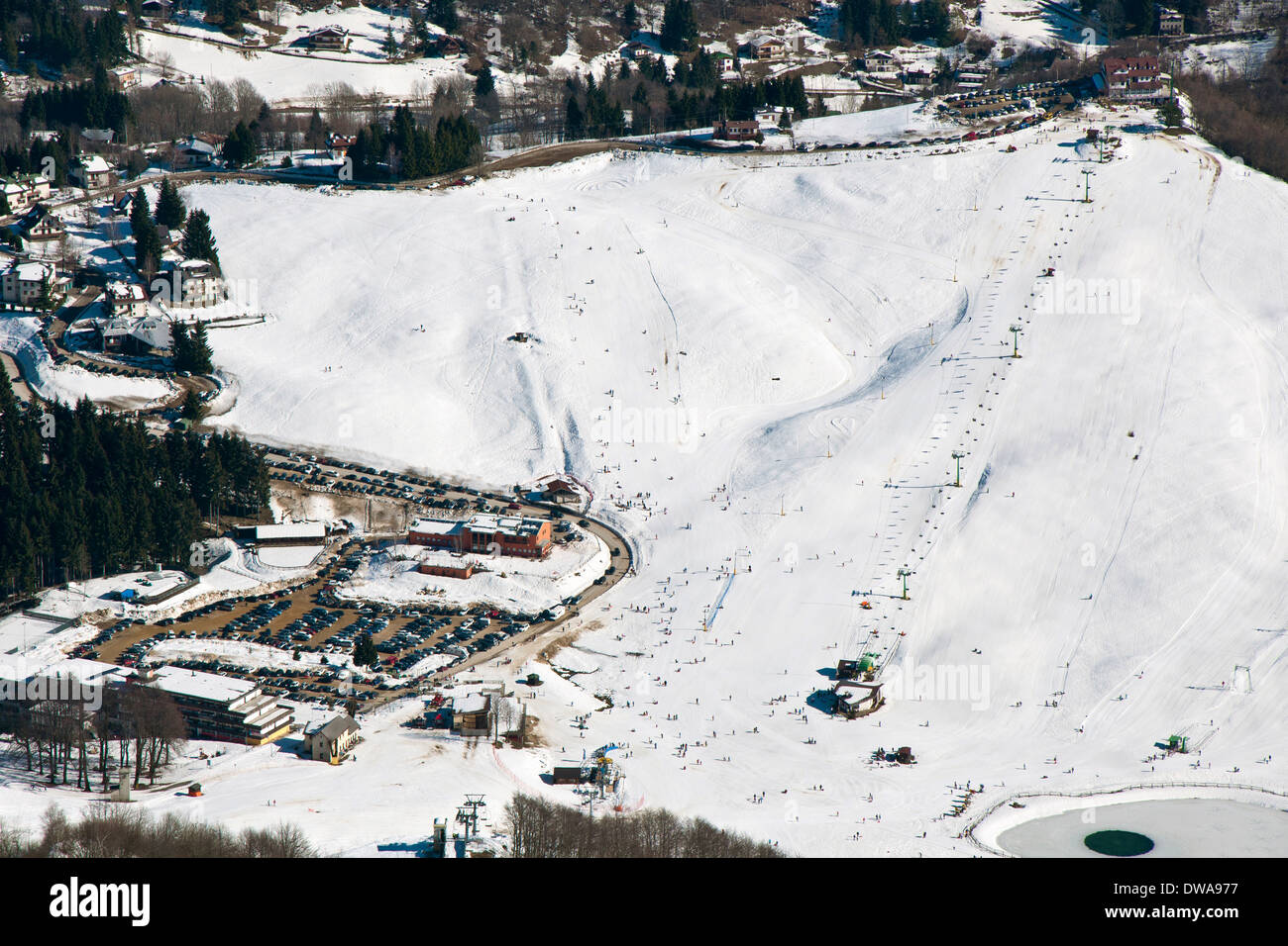Italy, Recoaro Mille Stock Photo - Alamy