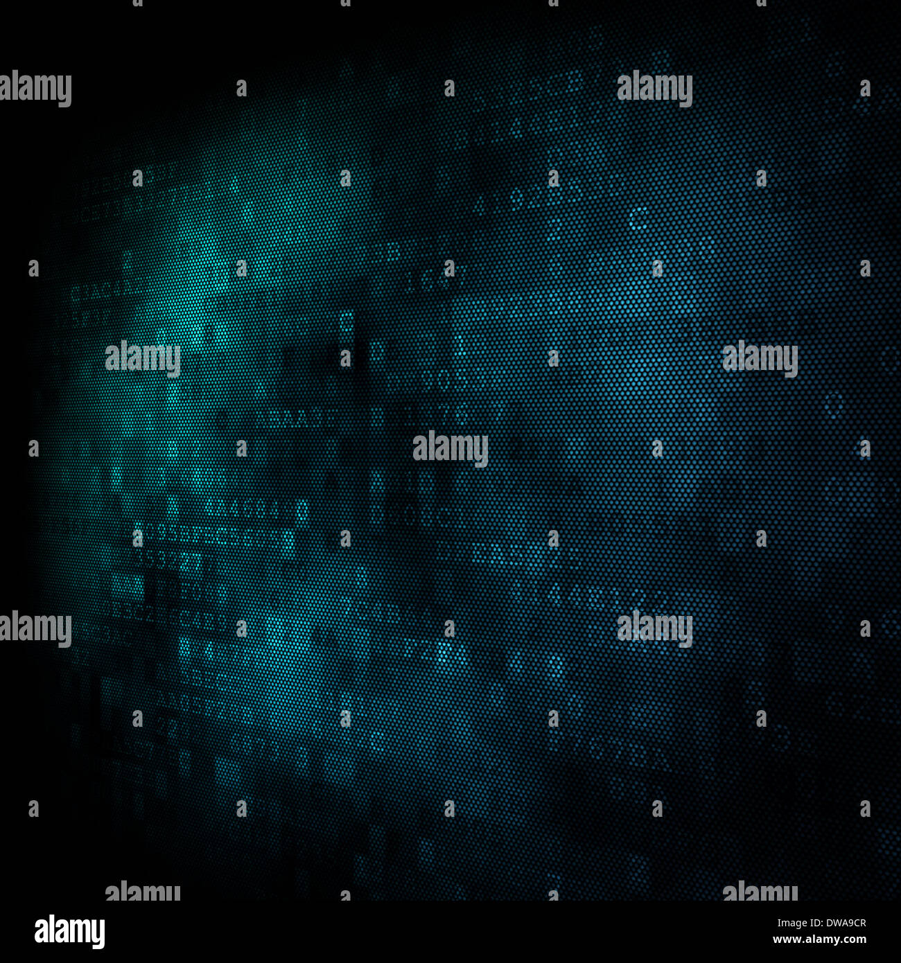 Pixeled hexagonal background on digital screen Stock Photo - Alamy