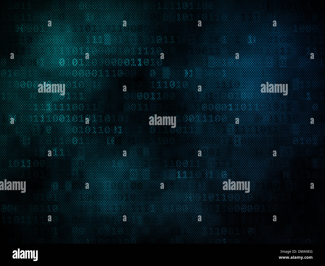 Pixeled binary background on digital screen Stock Photo - Alamy
