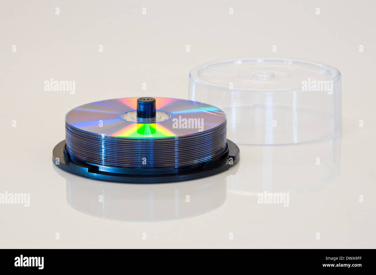 Cd spindle hi-res stock photography and images - Alamy