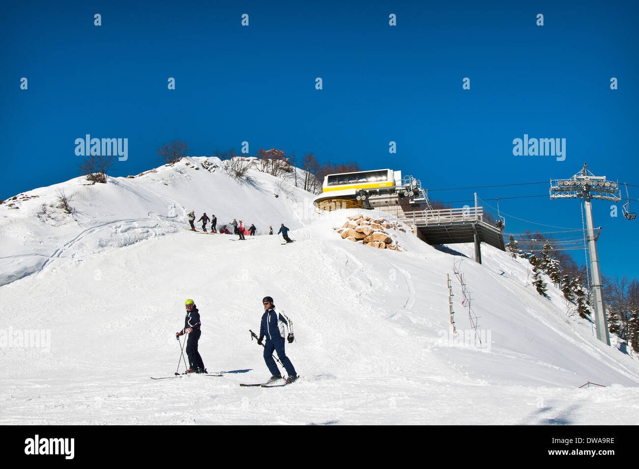 Italy, Recoaro Mille Stock Photo - Alamy