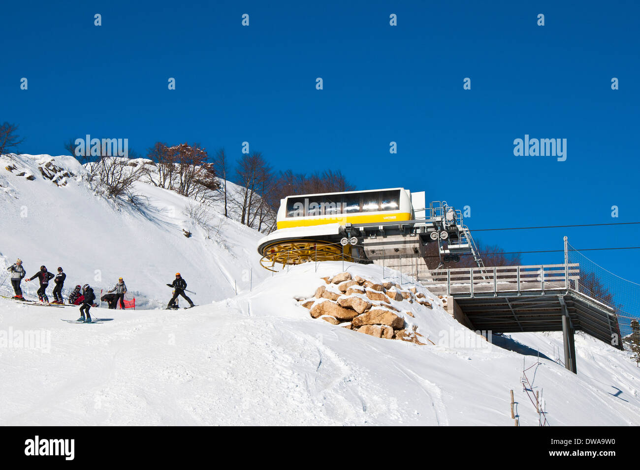 Italy, Recoaro Mille Stock Photo - Alamy