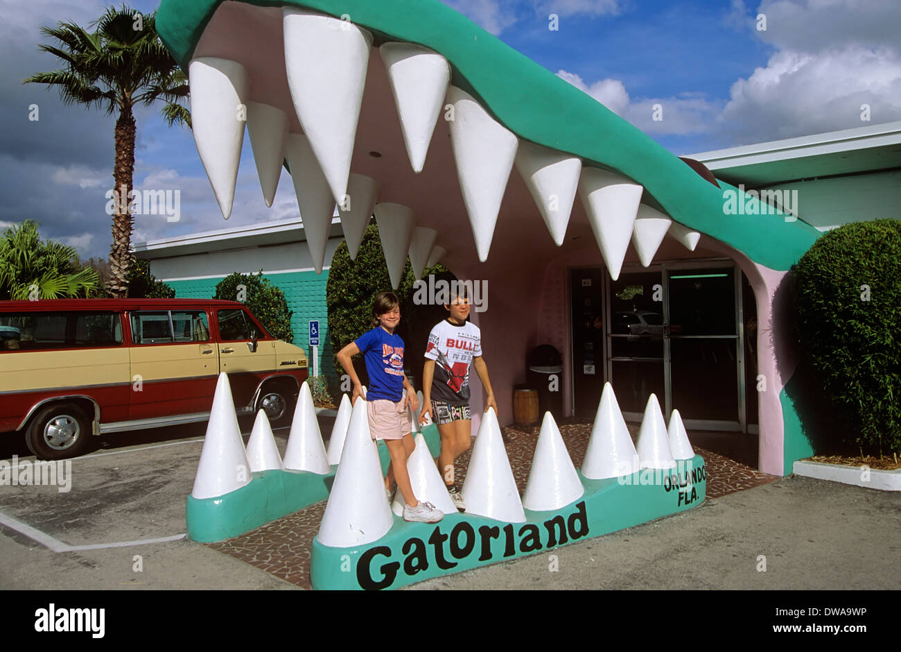 Orlando entrance to gatorland hi-res stock photography and images - Alamy