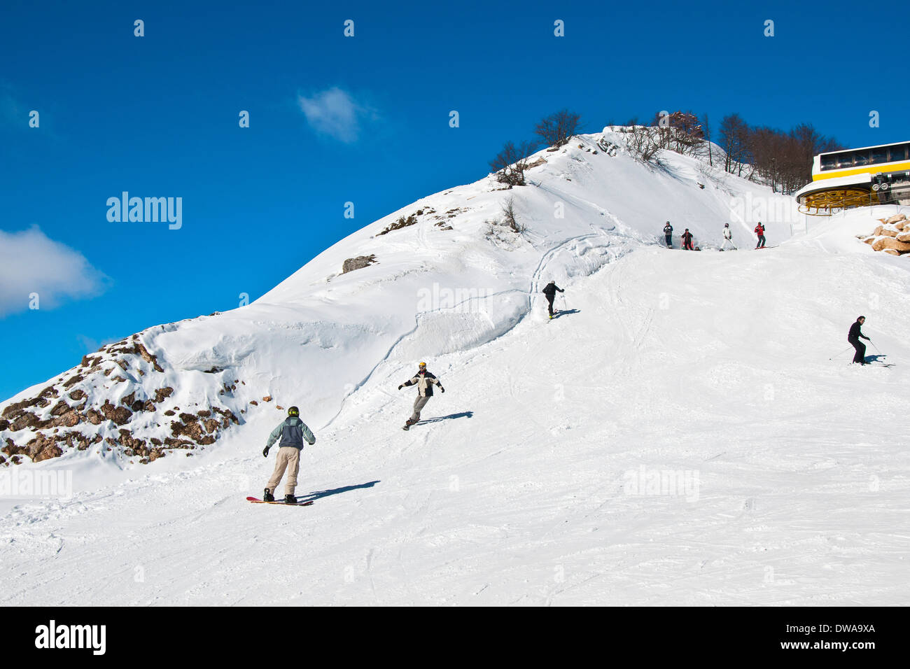 Italy, Recoaro Mille Stock Photo - Alamy