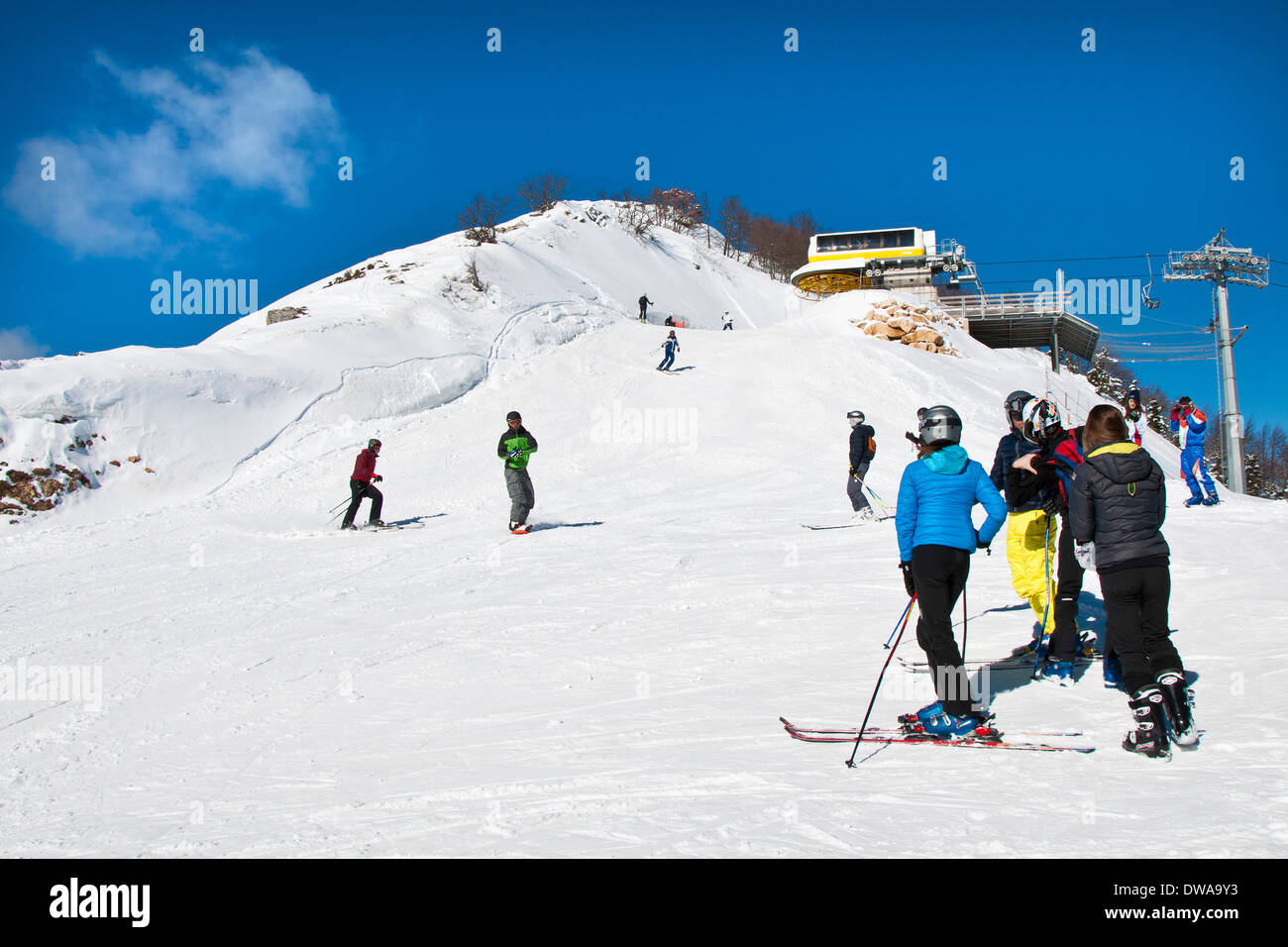 Italy, Recoaro Mille Stock Photo - Alamy
