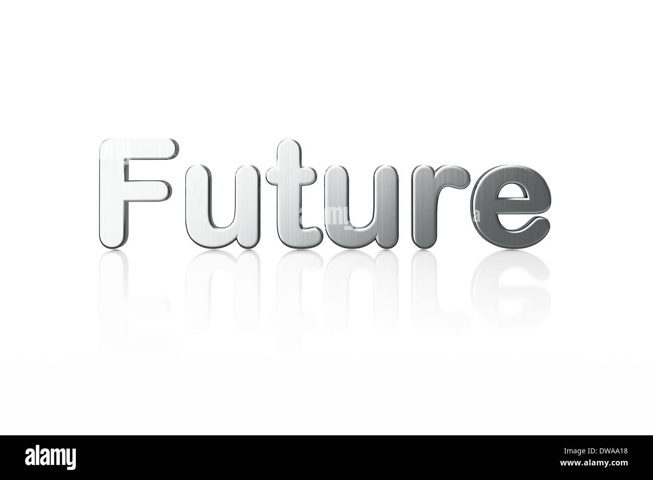 Timeline concept: 3d word Future Stock Photo - Alamy