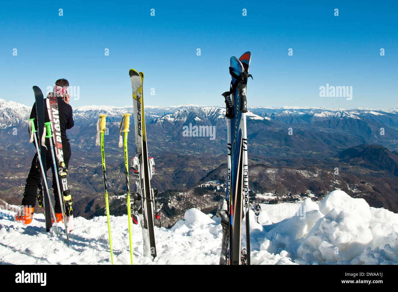 Italy, Recoaro Mille Stock Photo - Alamy