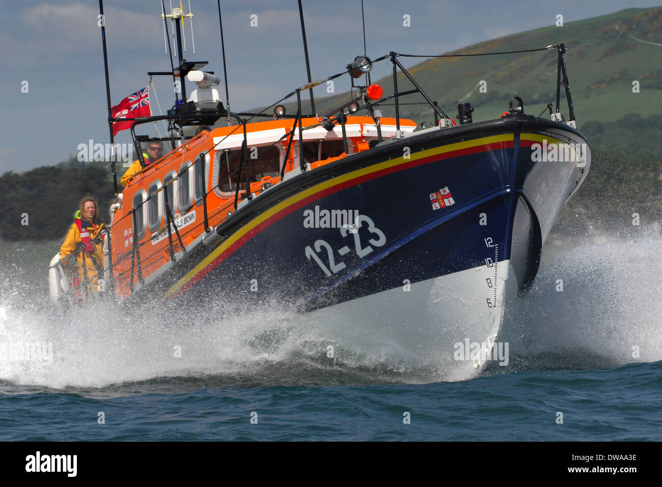 Swanage RNLI Lifeboat Station in Dorset,with inshore and offshore ...
