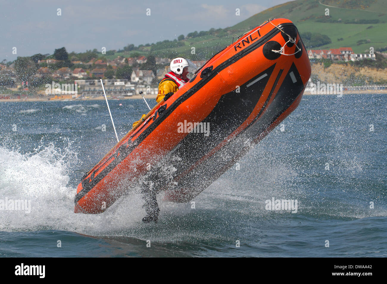 Swanage RNLI Lifeboat Station in Dorset,with inshore and offshore ...