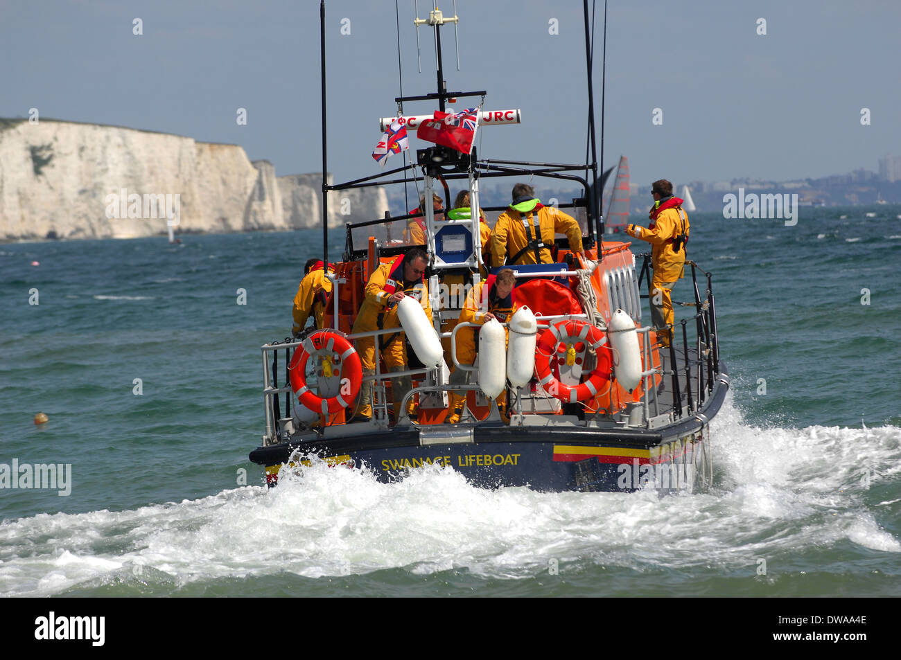 Swanage RNLI Lifeboat Station in Dorset,with inshore and offshore ...
