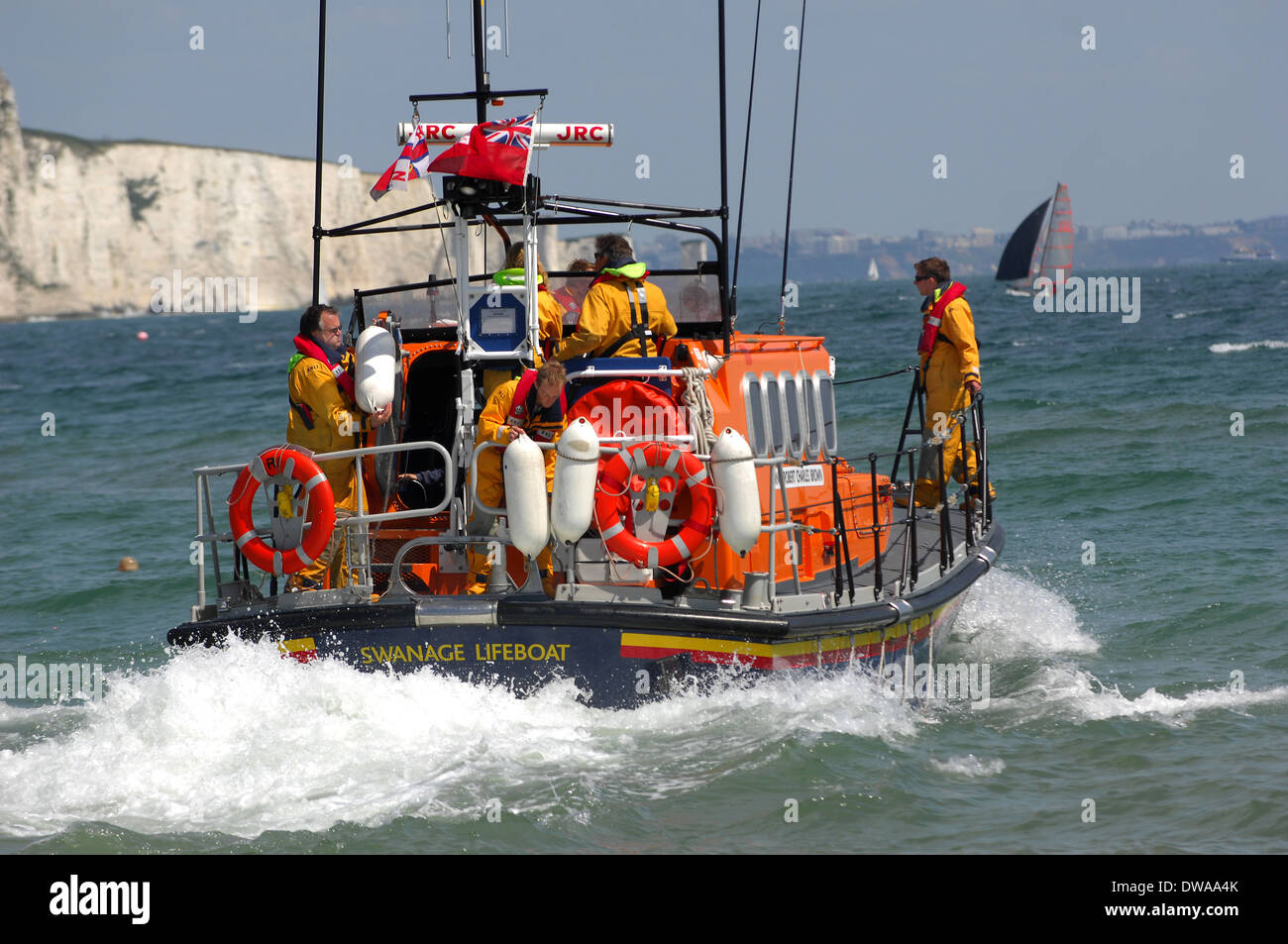 Swanage RNLI Lifeboat Station in Dorset,with inshore and offshore ...