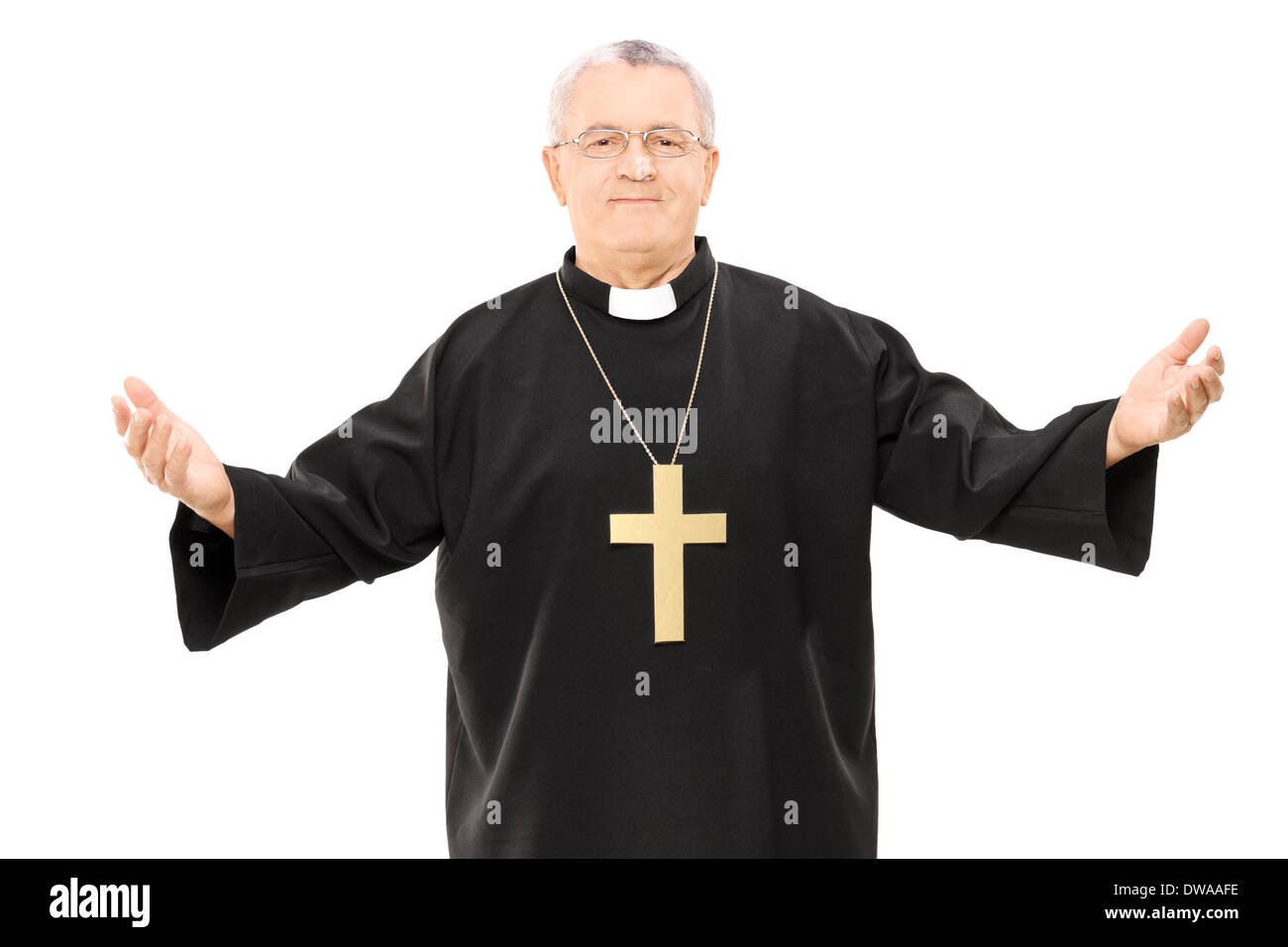 Cross hands pose hi-res stock photography and images - Alamy