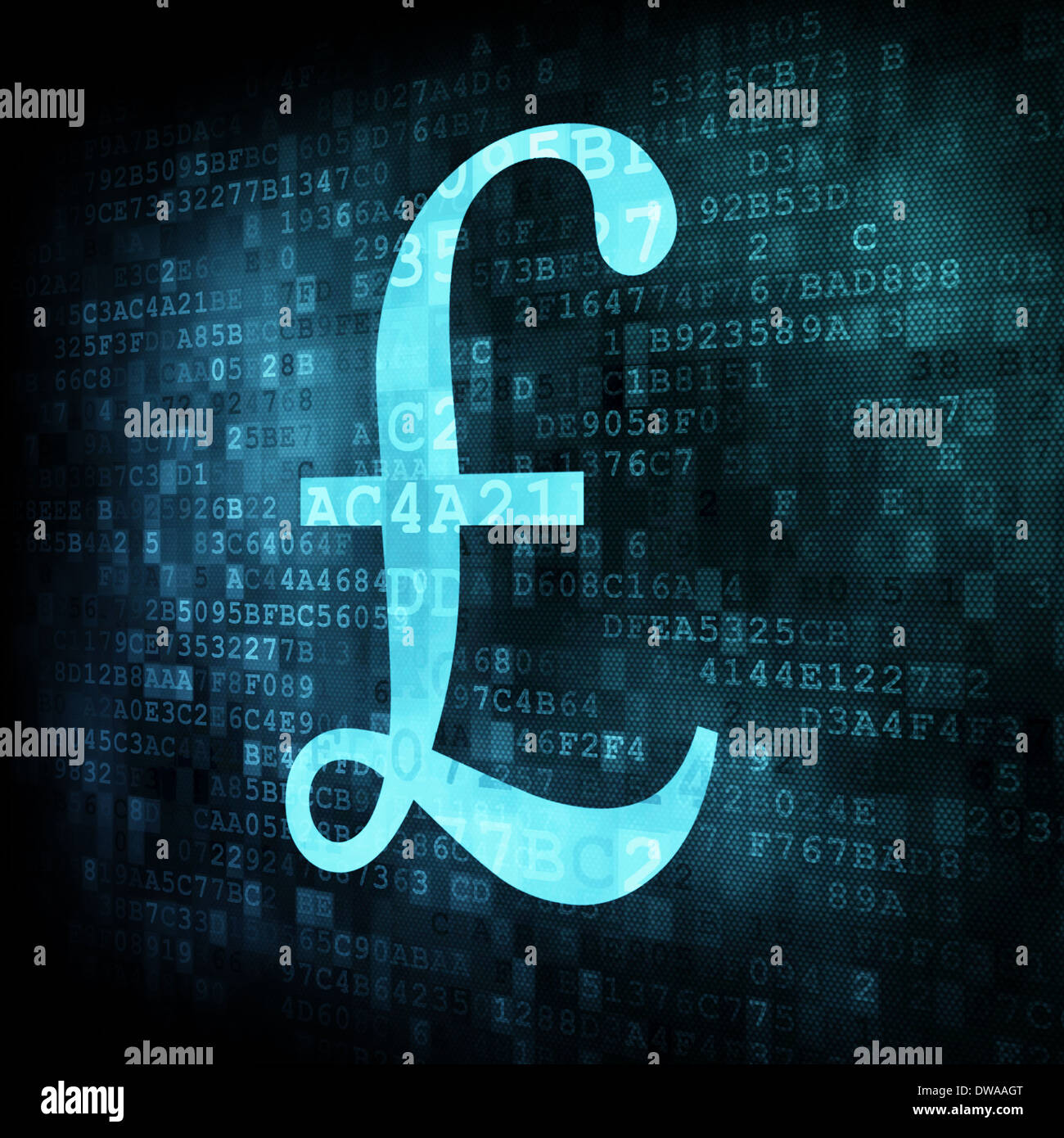 Pound sign on monitor screen hi-res stock photography and images - Alamy