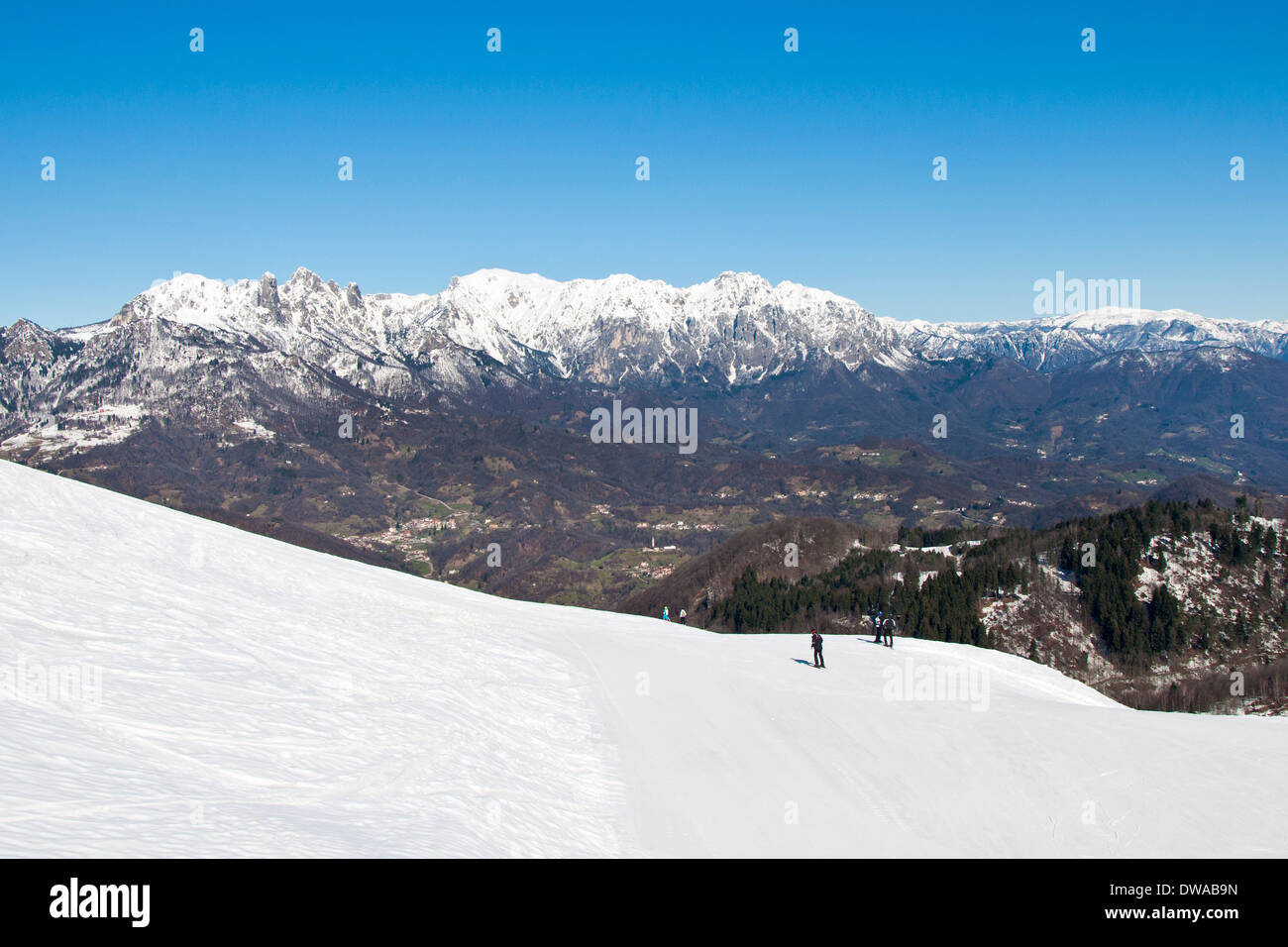 Italy, Recoaro Mille Stock Photo - Alamy
