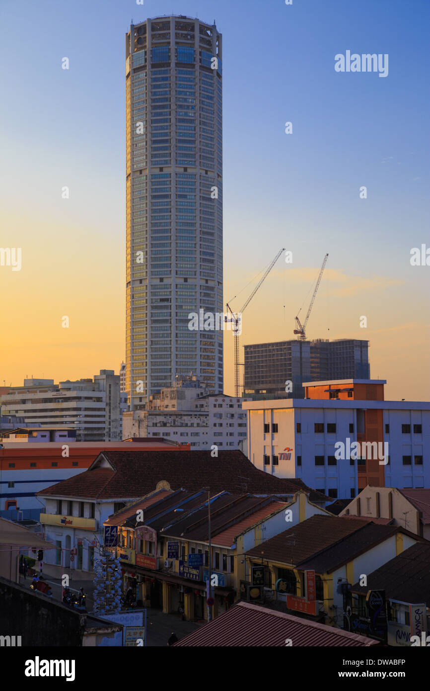 KOMTAR (Kompleks Tunku Abdul Rahman) building, the tallest building in ...