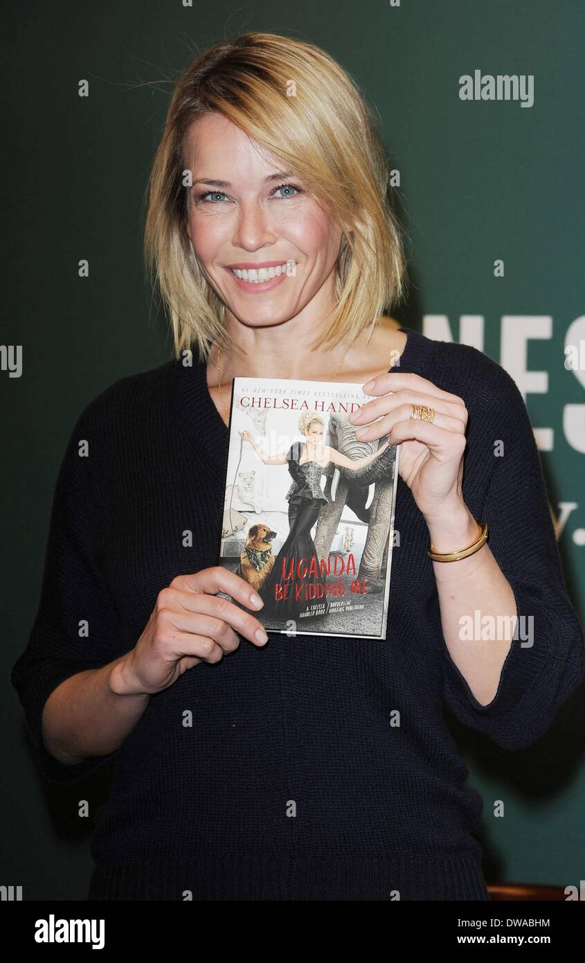 New York, NY. 4th Mar, 2014. Chelsea Handler at in-store appearance for ...