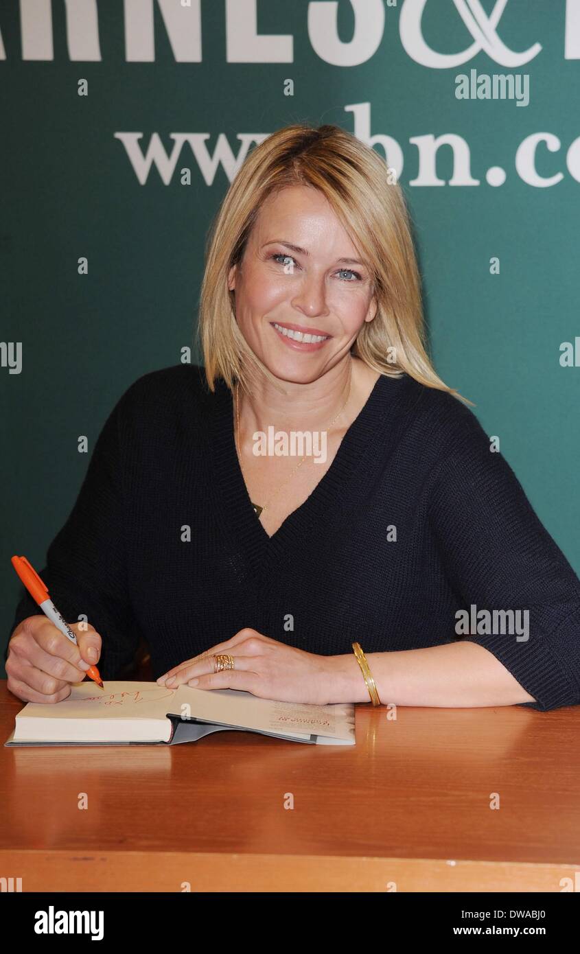 New York, NY. 4th Mar, 2014. Chelsea Handler at in-store appearance for ...
