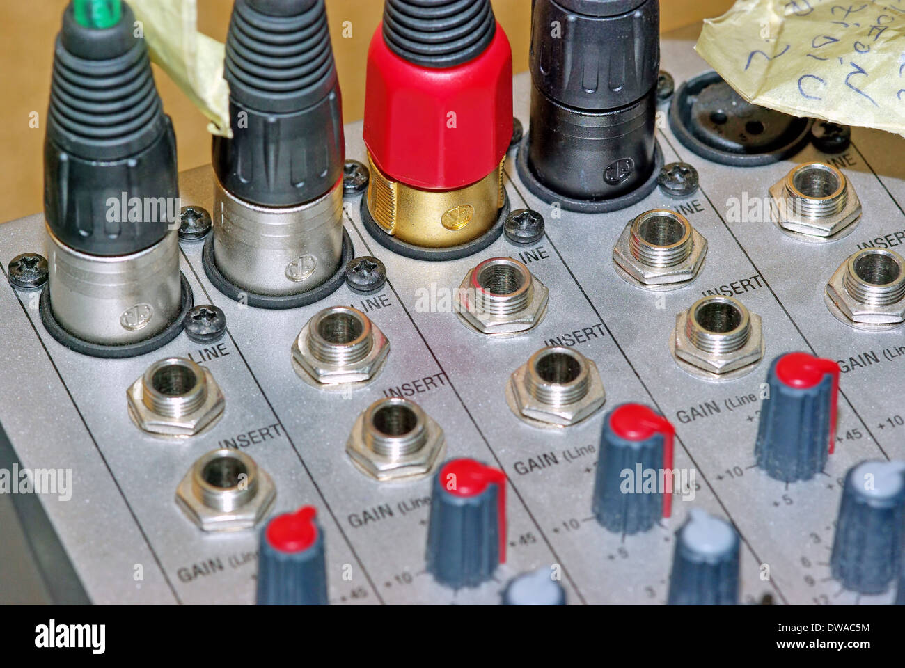 Professional Audio Connector High Resolution Stock Photography and ...