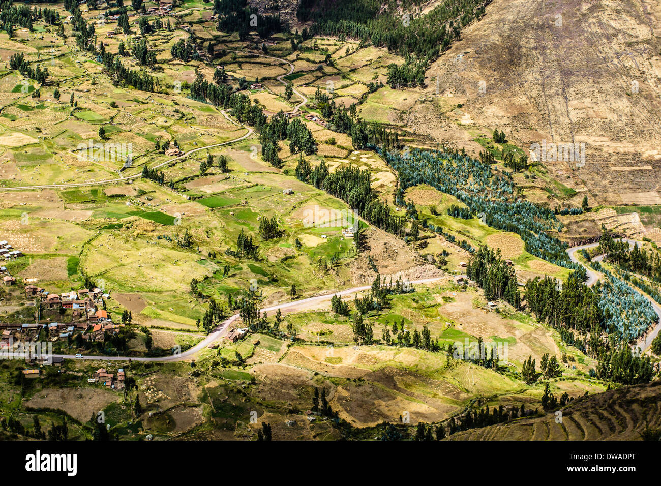 Peru, Pisac (Pisaq) - Inca ruins in the sacred valley in the Peruvian ...
