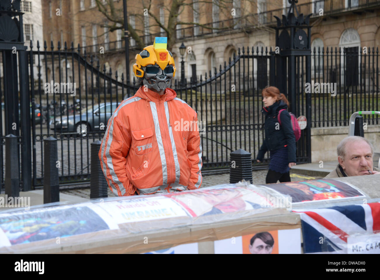 London England, 4th March 2014: A 24-hour shift Power Rangers protest ...