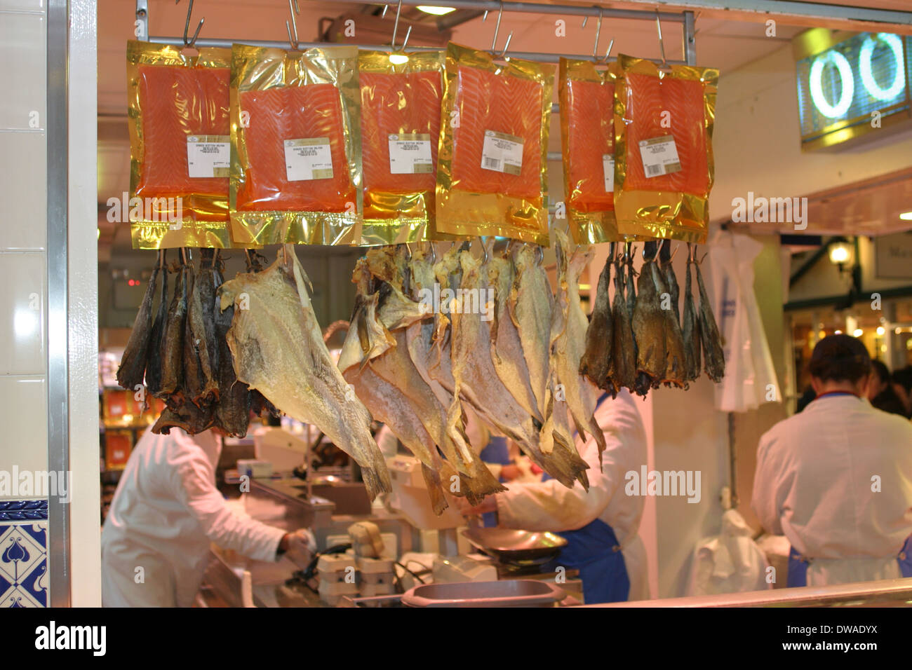 Covered market oxford fish hi-res stock photography and images - Alamy