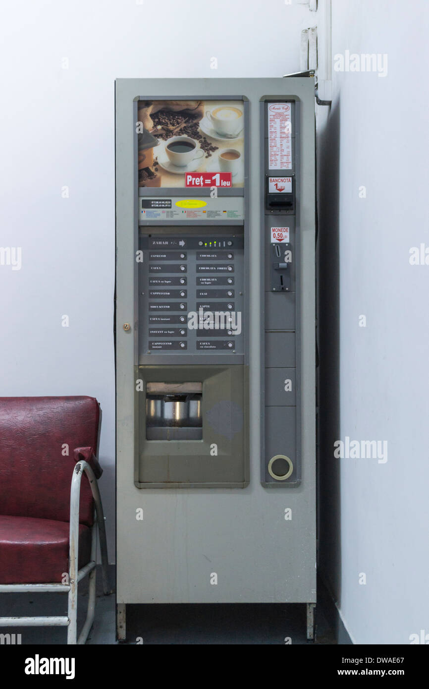 Coffee vending machine Stock Photo - Alamy