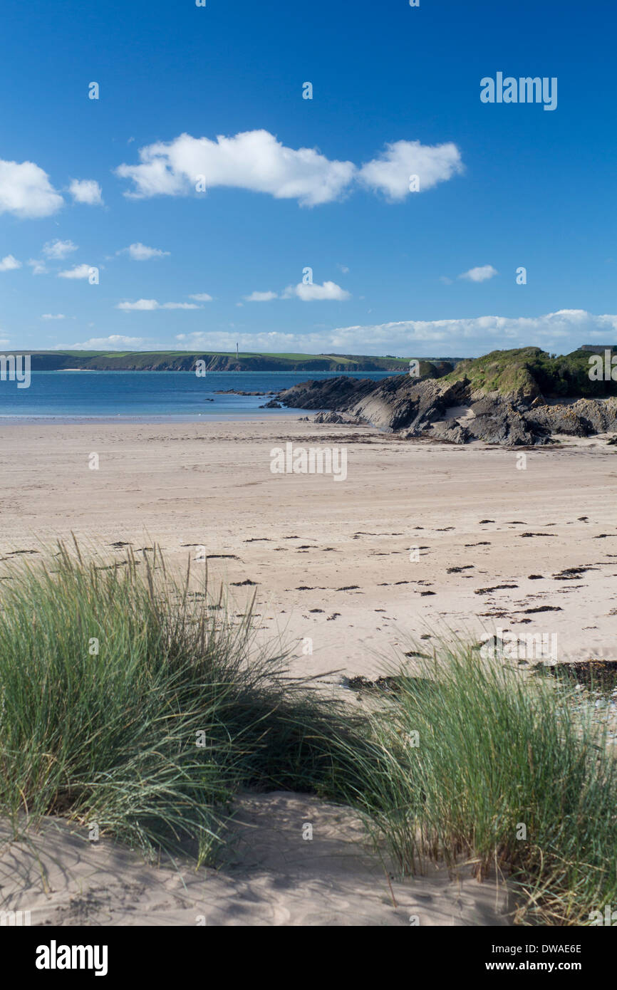 West Angle Bay beach Pembrokeshire West Wales UK Stock Photo - Alamy