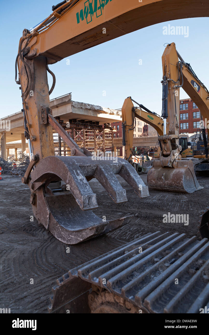 Back hoe hi-res stock photography and images - Alamy