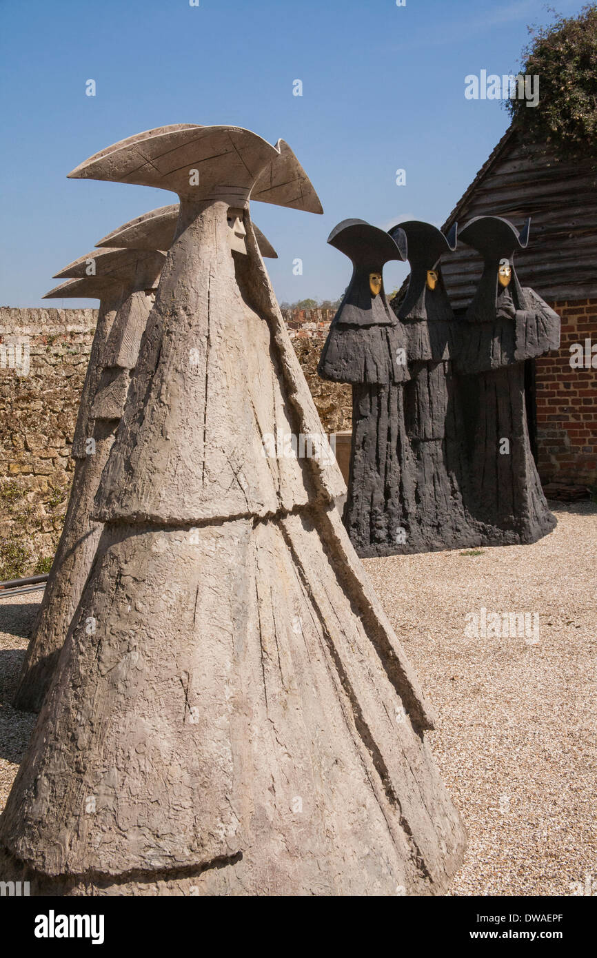 Philip Jackson sculptures Midhurst Stock Photo - Alamy