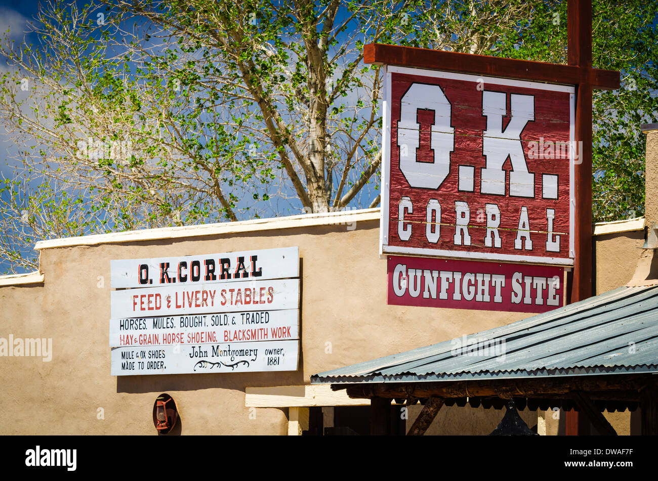 Ok corral 1800s hi-res stock photography and images - Alamy