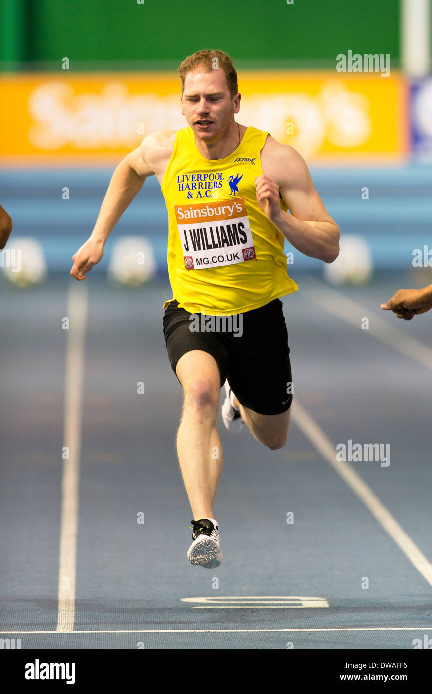 James WILLIAMS 60M Men Heat 2 Sainsbury's British Athletics Indoor ...