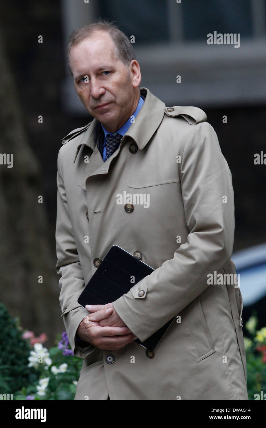 Patrick Rock arrives at NO10 downing street in London Stock Photo - Alamy