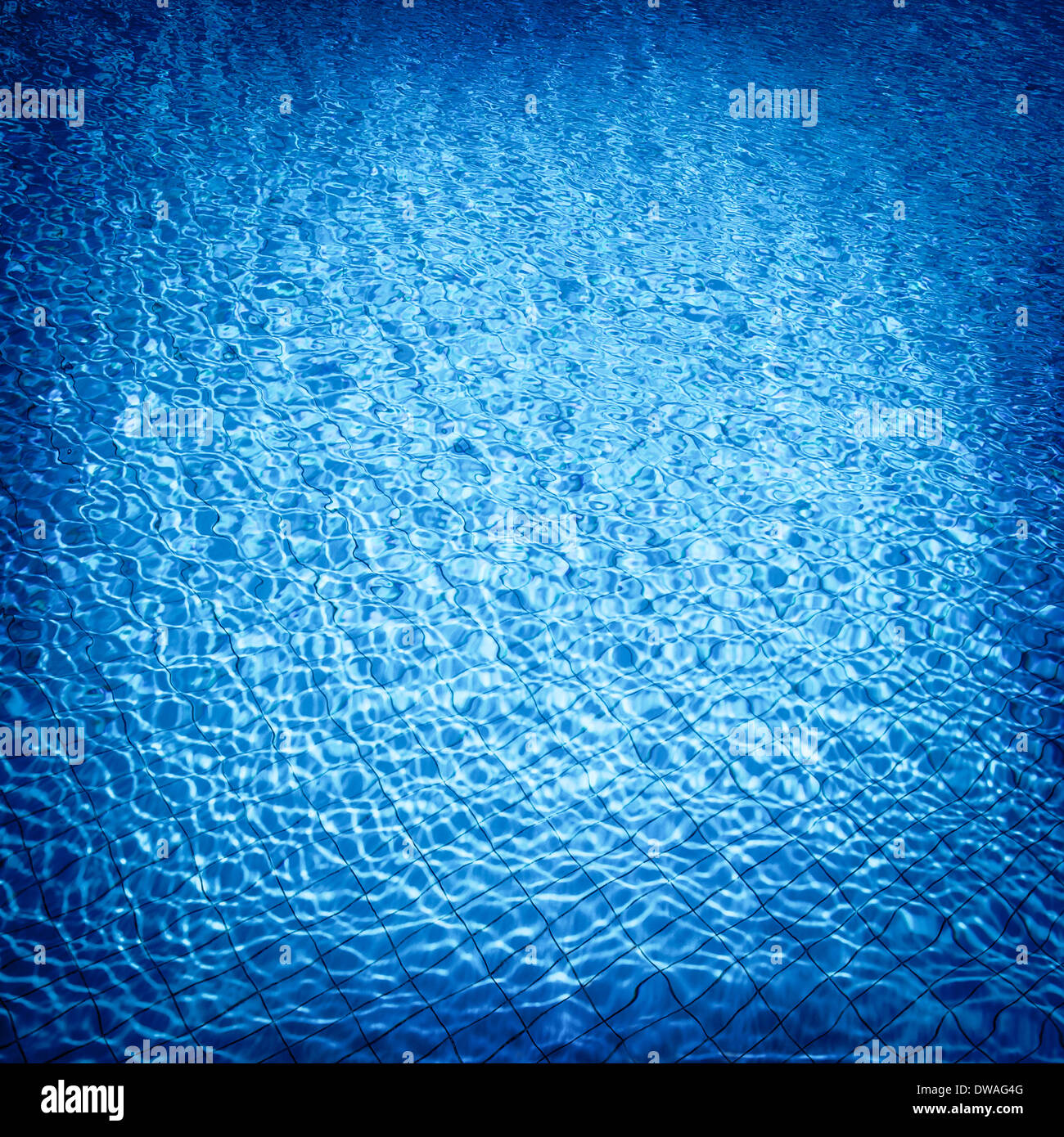 Pool water abstract background, blue pure aqua in poolside, luxury ...