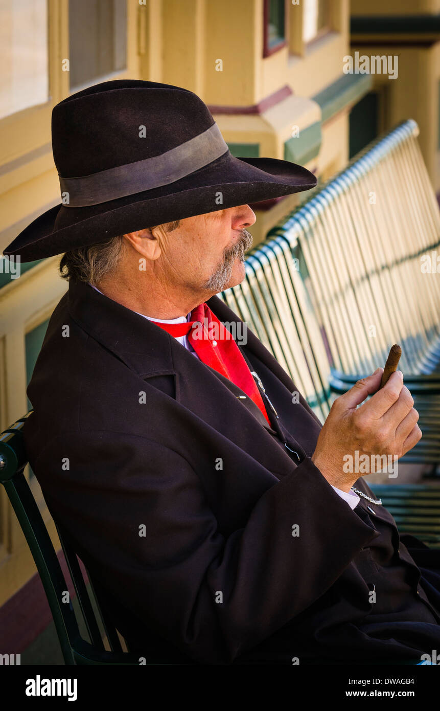 Town Marshall, Tombstone, Arizona USA Stock Photo - Alamy