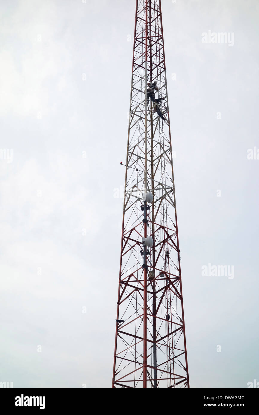 Communications man hi-res stock photography and images - Alamy