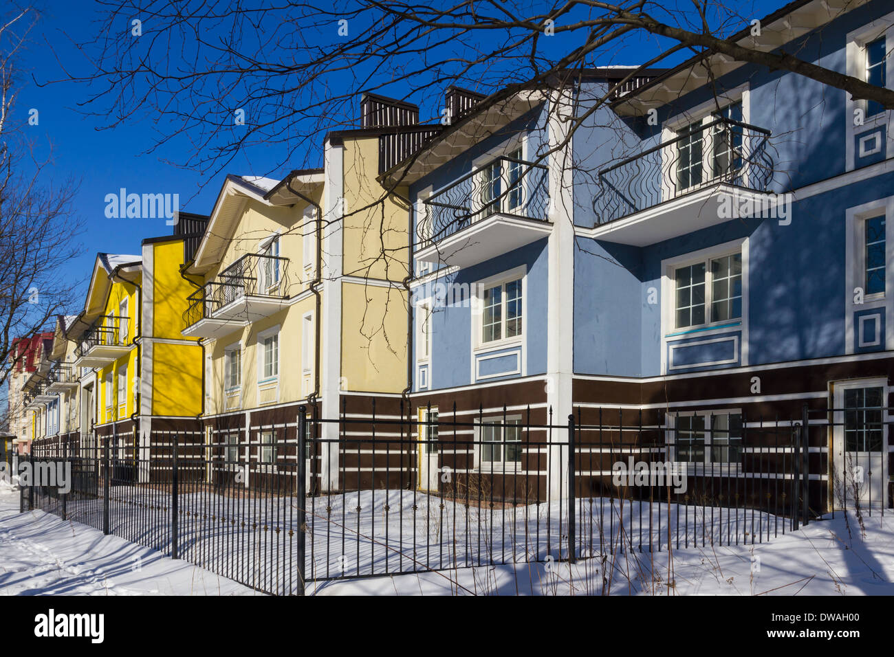 Colorful town hi-res stock photography and images - Alamy