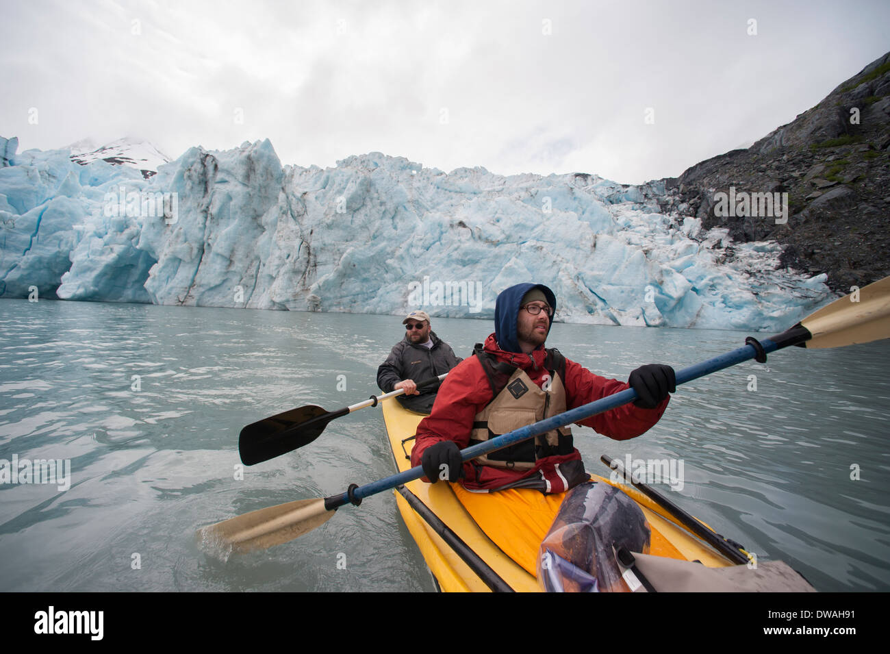 Sea kayaking on portage lake hi-res stock photography and images - Alamy