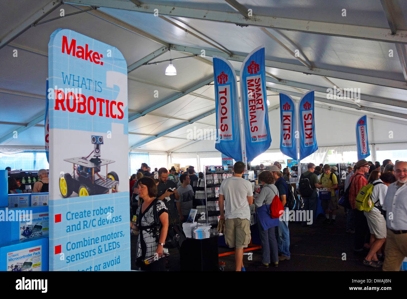 Maker Faire New York Hall of Science Queens NYC Stock Photo - Alamy