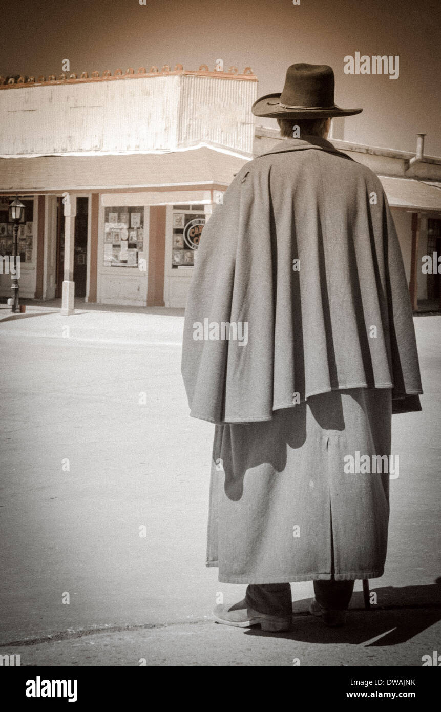 Town Marshall, Tombstone, Arizona USA Stock Photo - Alamy