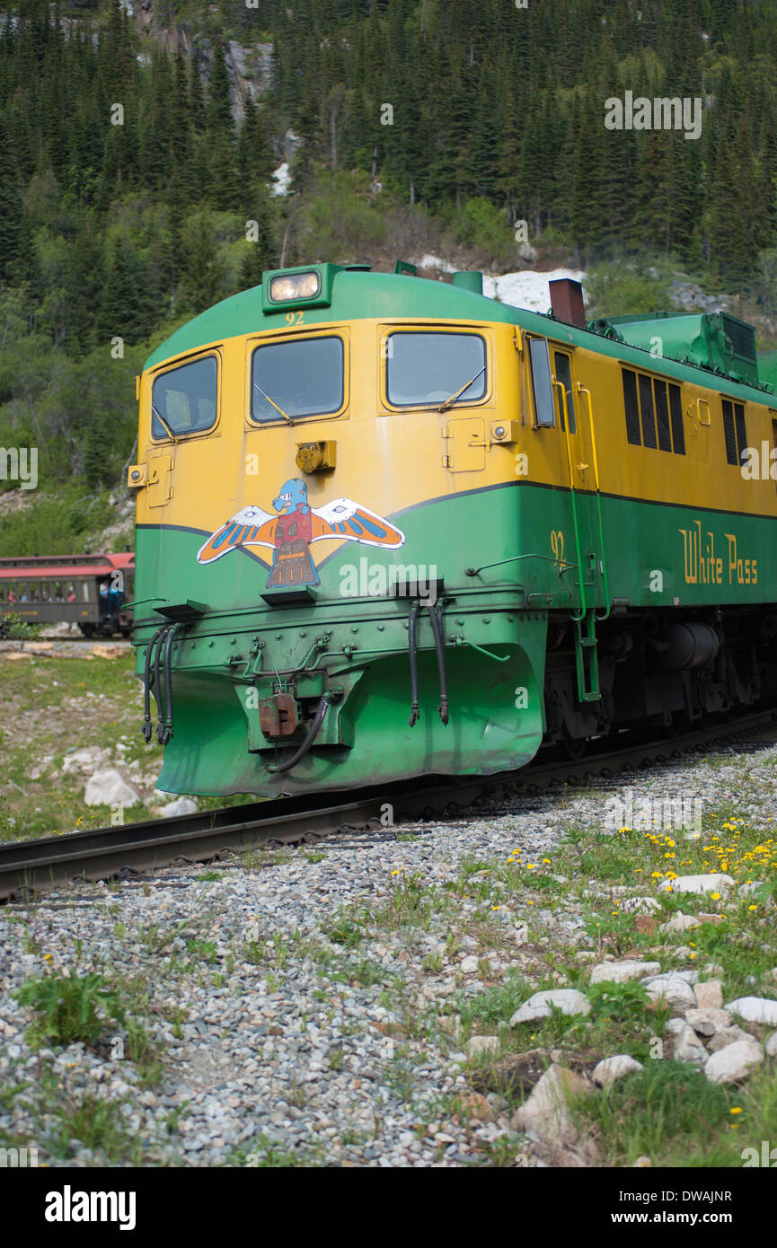 White pass and yukon route railroad hi-res stock photography and images ...